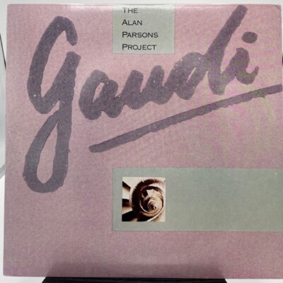The Alan Parsons Project Gaudi Vinyl Record LP 1987 Arista AL-8448 Rock ...