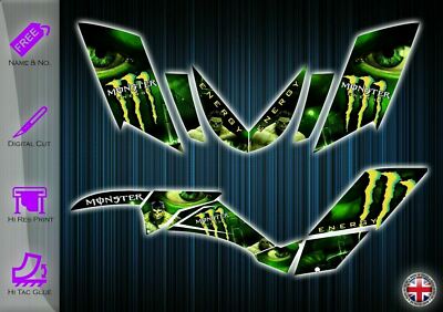 QUADZILLA 320 XLC 300 STICKERS - GRAPHICS KIT - 500 XLC DECALS ...
