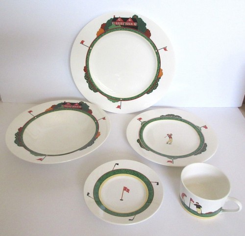 Christopher Stuart Optima Fairway, Golf 5-Piece Place Setting Fine ...