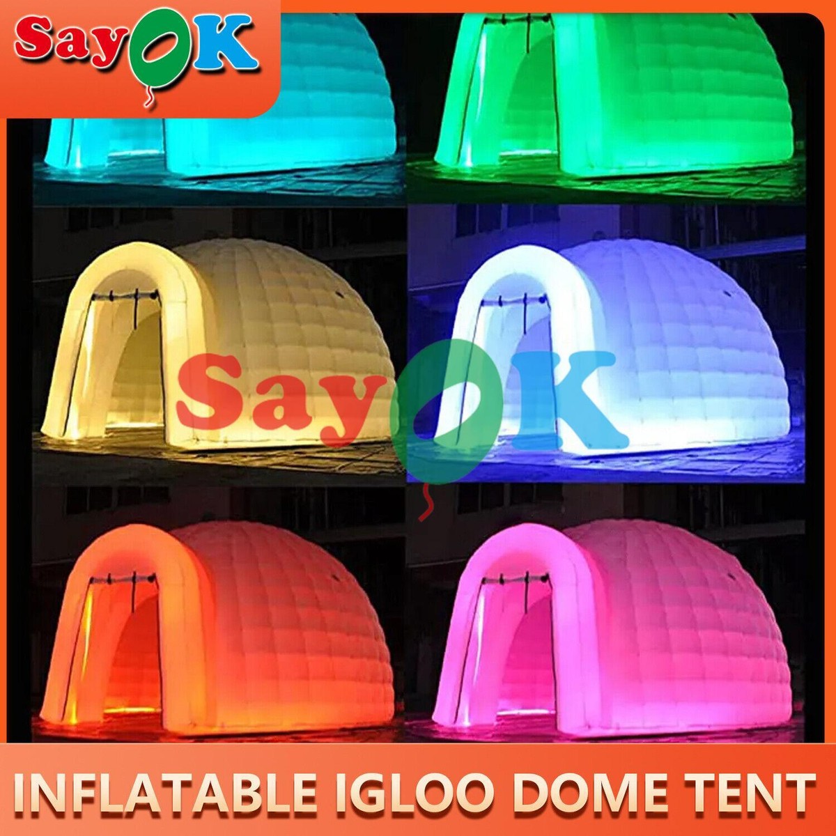 Inflatable Igloo Wedding Inflatable Bubble Tent PVC Hotel Globe Clear