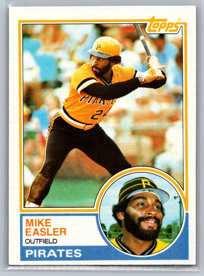 1983 Topps #385 Mike Easler Pittsburgh Pirates Baseball Card | eBay