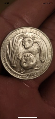 2020 Bat Quarter Coin Multiple Error | eBay