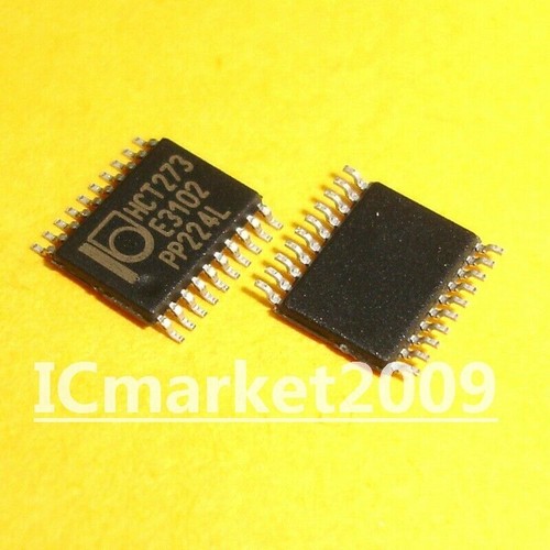 10 PCS 74HCT273PW TSSOP-20 74HCT273 HCT273 Octal D-Type Flip-Flops with ...