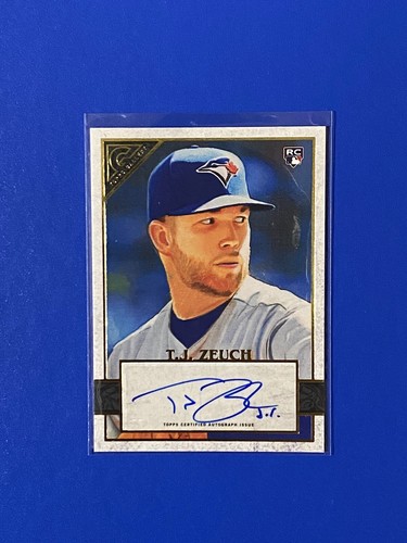 2020 Topps Gallery T.J. Zeuch AUTO #143 RC | eBay