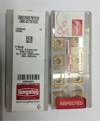 10Pcs Tungaloy CNMG120408-TM T9125 Cnc Blade CNMG4 ex | eBay