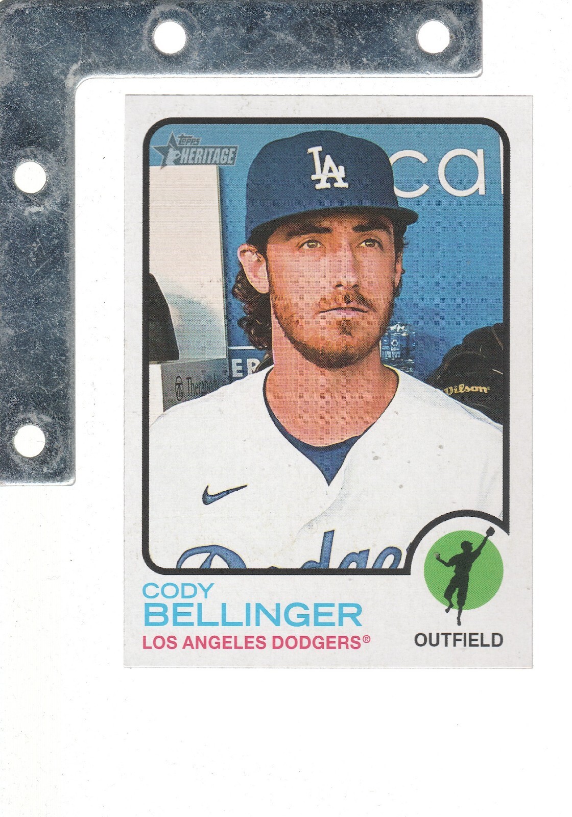 2022 Topps Heritage High#s #497 Cody Bellinger COLOR SWAP VAR SP NM/MT+ ...
