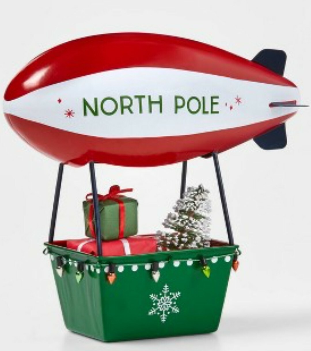RARE Target Wondershop North Pole Airship Zeppelin Blimp Christmas ...