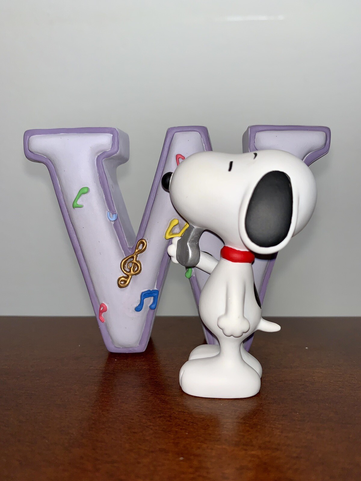 Peanuts Snoopy Alphabet W is for Whistle Figure - Westland Giftware ...