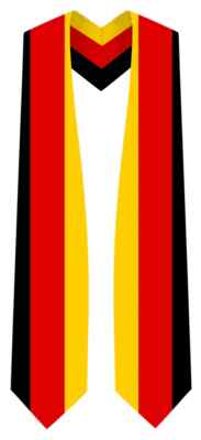 Germany Graduation Stole - German Flag Sash | eBay