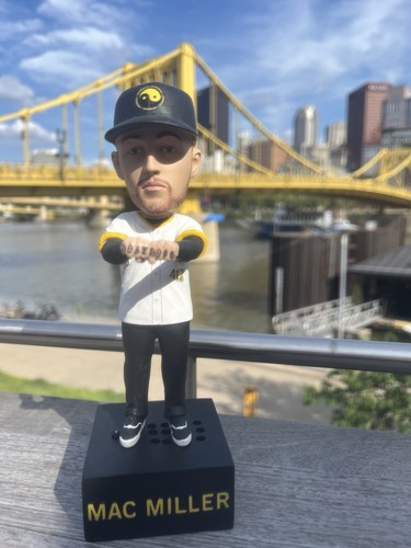 Pittsburgh Pirates Mac Miller Bobblehead SGA 7/19/25 New In Box | eBay