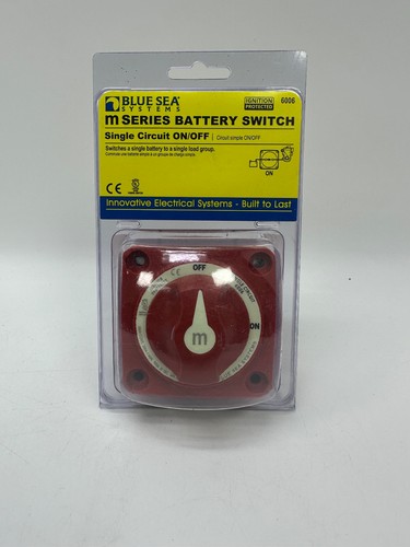 Blue Sea Systems 6006 m-Series ON/OFF Battery Isolator Switch with ...
