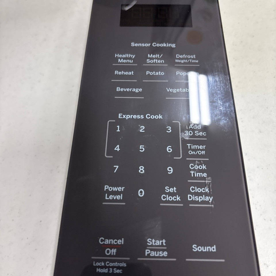 Control Panel ASM WB56X29717 For PEB7227SL1SS GE Microwave | eBay