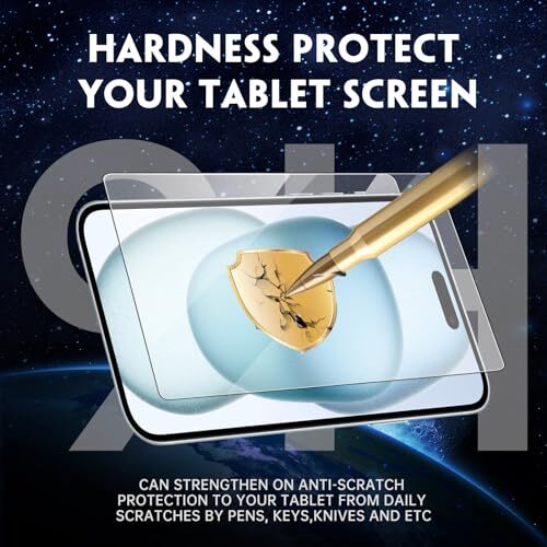 iPhone 15 3 Pack 9H Hardness Clear Tempered Glass Anti Scratch Screen ...