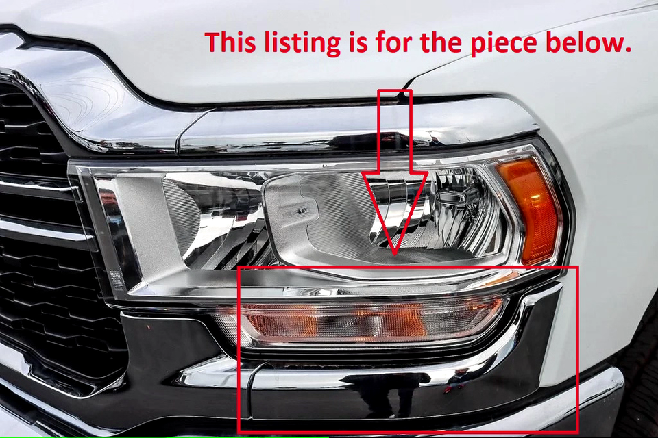 2019-2022 RAM 2500 3500 FILLER PANEL LEFT SIDE OEM NEW MOPAR 6NB341Z0AB ...