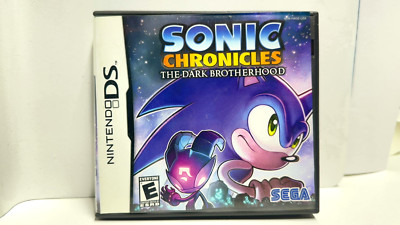 Sonic Chronicles The Dark Brotherhood Game & Case & Booklets for ...