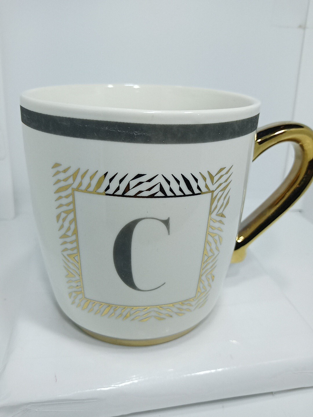 LETTER "C" COFFEE MUG. MONOGRAM "C" MUG. C Deco Mug. B304 | eBay