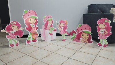 Strawberry Stand-up Props. Set of 6. Party Decorations. Also sold ...