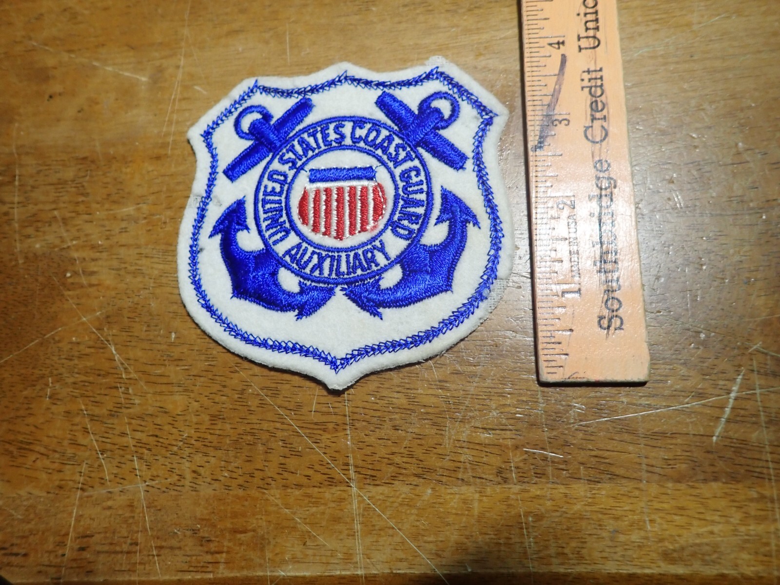 UNITED STATES COAST GUARD AUXILARY PATCH BX R#22 | eBay