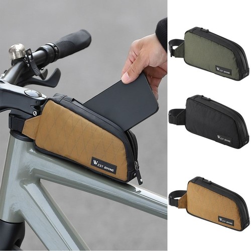 Portable Cycling Front Frame Triangle Bag Mini Bicycle Tool Bag | eBay