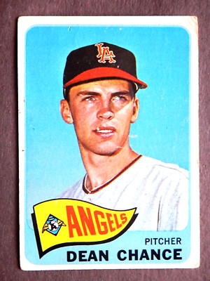 Dean Chance #140 Topps 1965 Baseball Card (Los Angeles Angels) G | eBay
