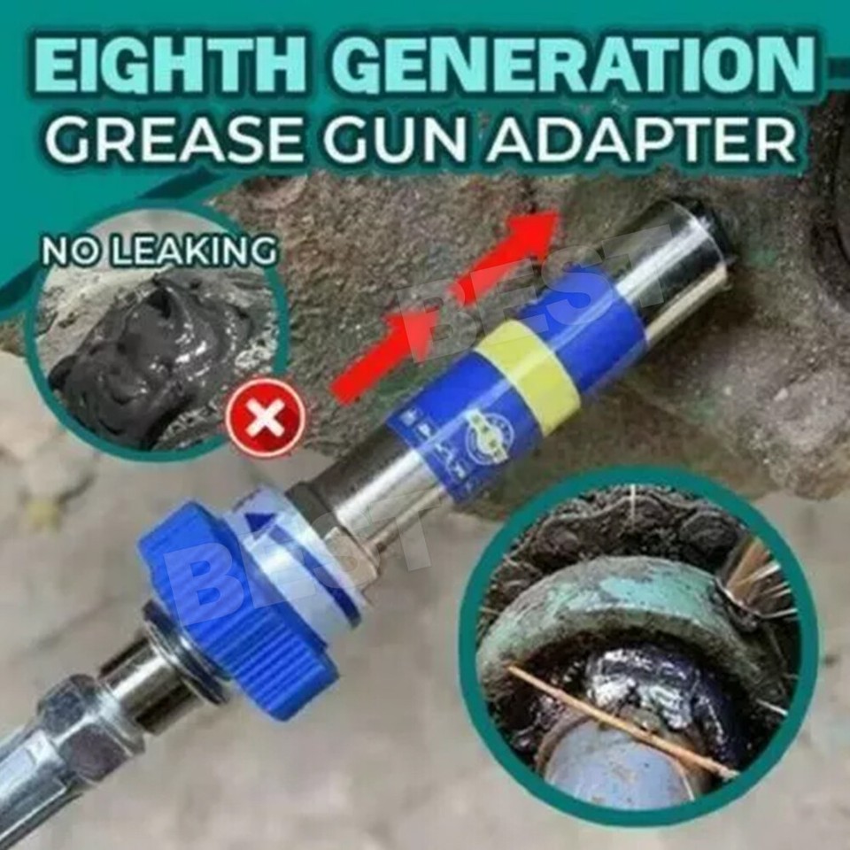 High Pressure Grease Gun Coupler, Lube Pro Plus High Pressure Grease ...