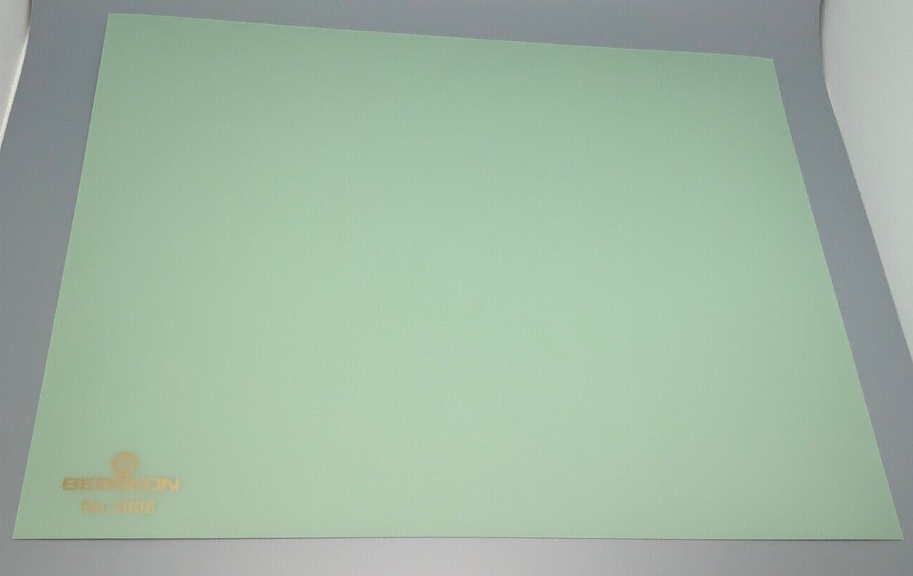 Bergeon 6808 Watchmakers Green Plastic Bench Top Work Mat Swiss Made!