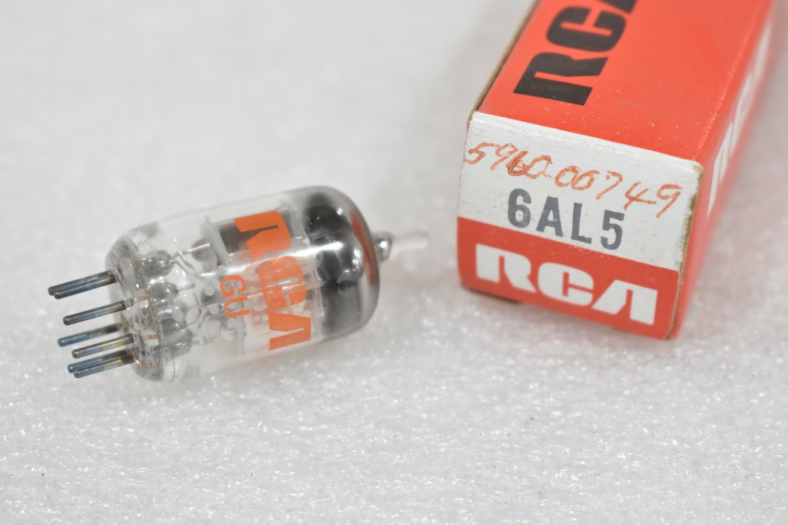 RCA 6AL5 ELECTRON TUBE / VACUUM TUBE 7-PIN 5960-00749 | eBay
