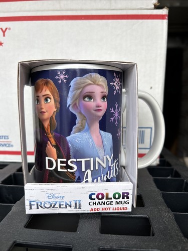 Disney Frozen II Ana Elsa Olaf Color Heat Hot Cold Change Mug 15 oz New ...