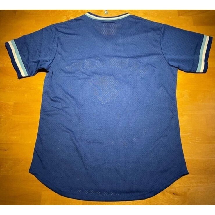 MLB Baseball Toronto Blue Jays Sewn Jersey Large Mitchell & Ness NWOT ...