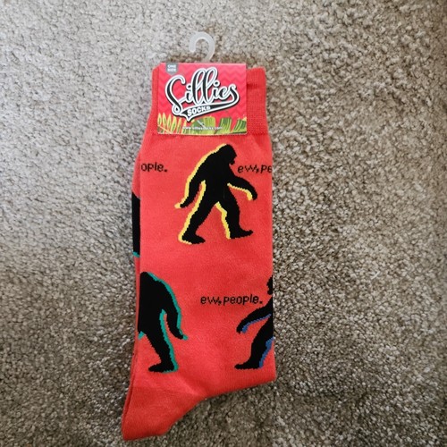 Sasquatch Socks Medium Cushion Men Sizes US 8-13 Sillies | eBay