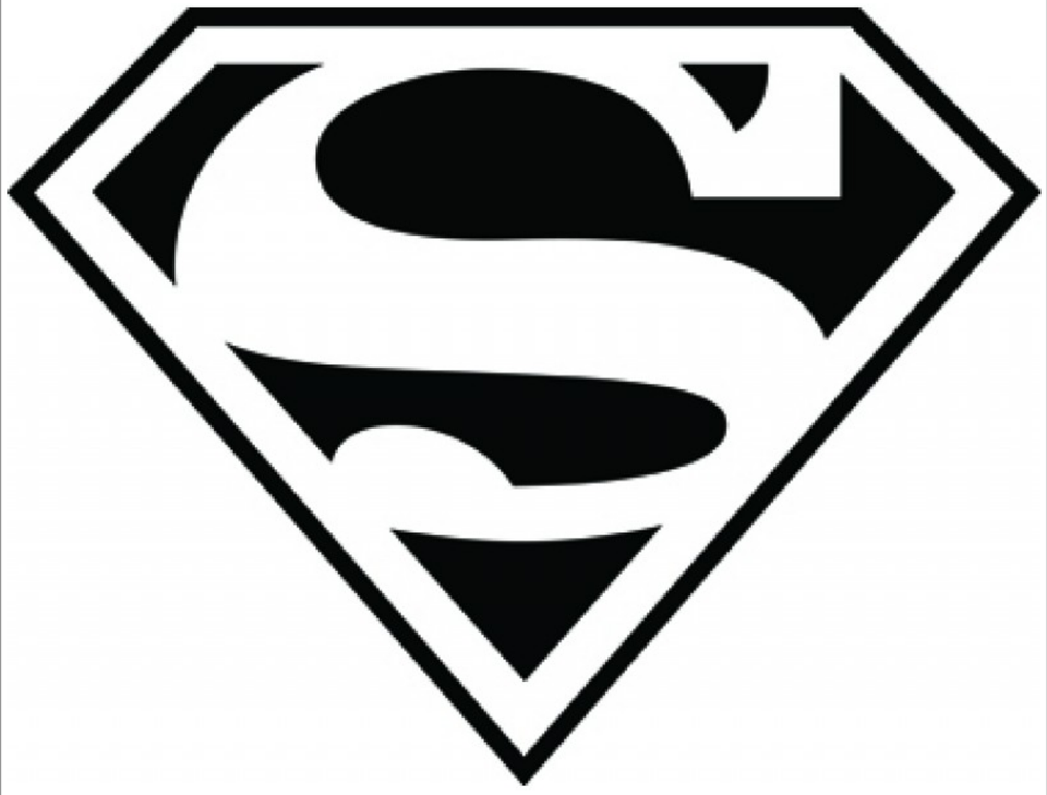 SUPERMAN LOGO Vinyl Decal Sticker Car Die Cut Decal Truck Bumper Comic ...