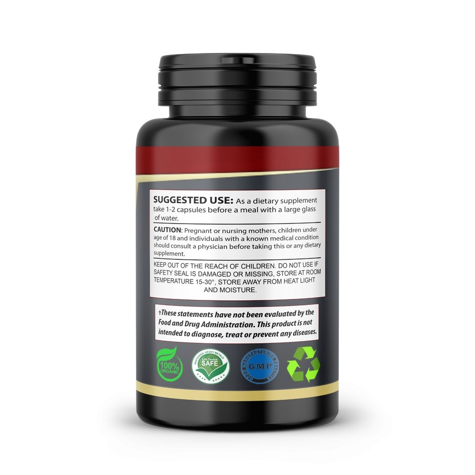 Testosterone Booster Test Men Stamina Energy Performance Pill 60 ...