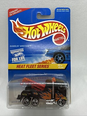 New Hot Wheels Heat Fleet Series #4 of 4 Cars Sizzlin' Service Mattel ...
