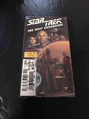 Star Trek The Next Generation Episode 4 Code Of Honor VHS New Sealed | eBay