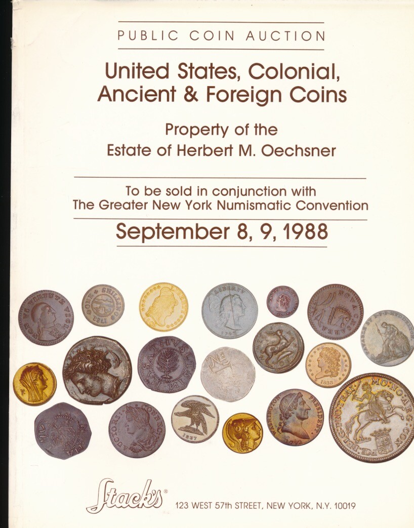 Hn Stack's Nuevo York Barra September 1988 United States Y Colonial ...