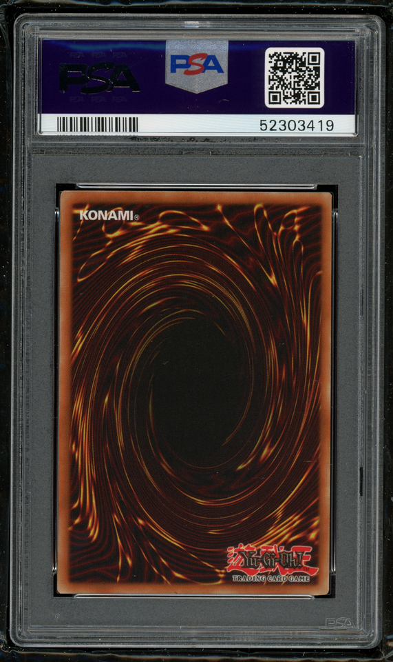 2002 YU-GI-OH! LOB-072 WITTY PHANTOM 1ST EDITION-PSA 9 MINT-LEGEND OF ...