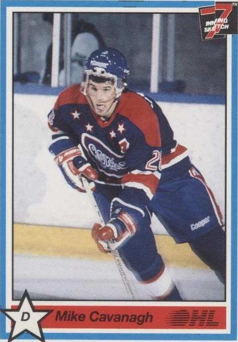 1990-91 7th Inning Sketch OHL - Mike Cavanagh #29 (RC) for sale online ...