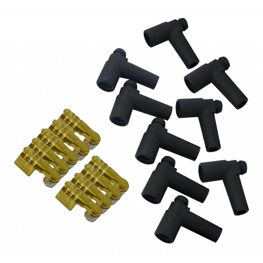 9Set HEI-Style Distributor End Spark Plug Wire Boots | eBay