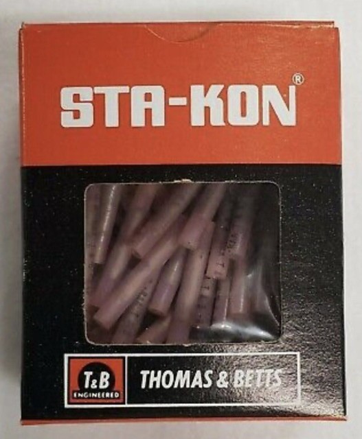 Thomas & Betts 2RA18 Terminal Butt Splice Crimp Red for sale online | eBay