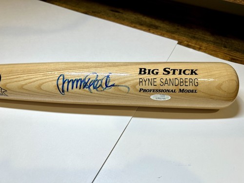 Ryne Sandberg Cubs Signed Autographed Adirondack Pro Rawlings Pro Model ...