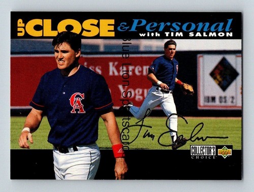 1994 Collector's Choice Silver Signature Tim Salmon Baseball Card | eBay