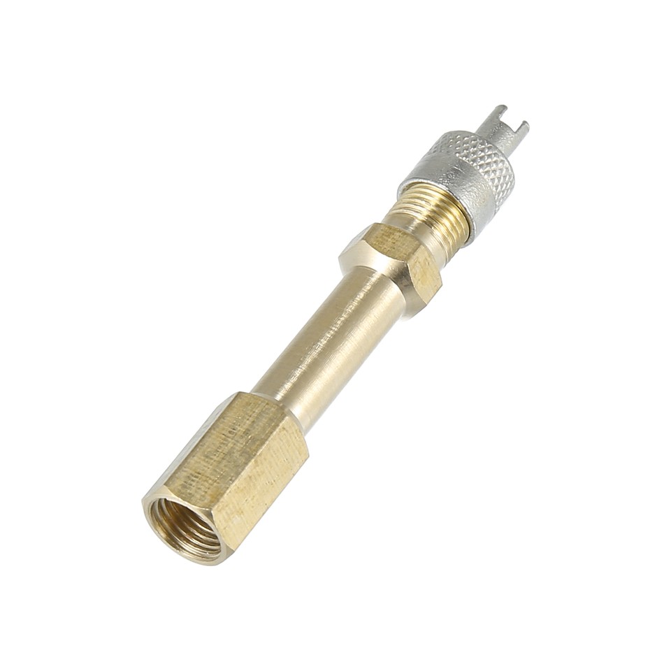 FOUR Wheel Tire Valve Extender Stem Extension Inflation Stright Pole ...