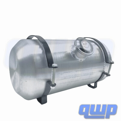 Gas Tank Fuel Tank With Baffle 8x16 3.25 Gallon 1/4 NPT Aluminum Spun ...