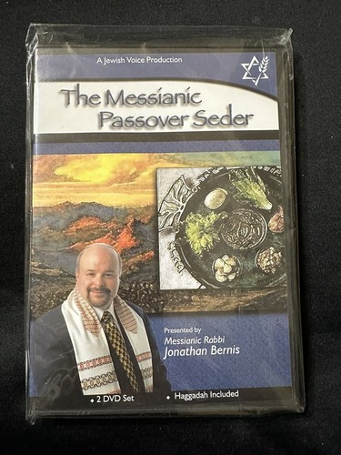 NEW*The Messianic Passover Seder*2 DVD Set*Haggadah Inc*Rabbi Jonathan ...