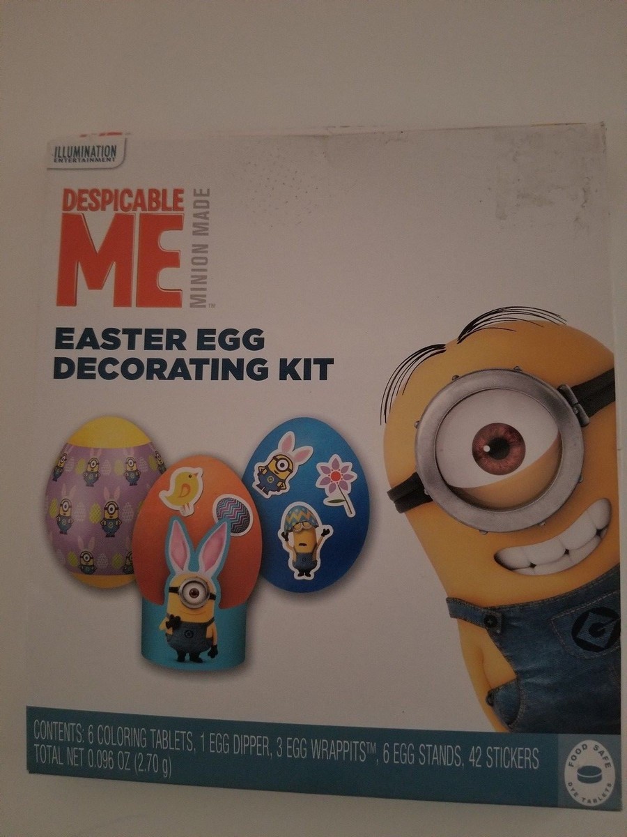 Minion Decorated Eggs