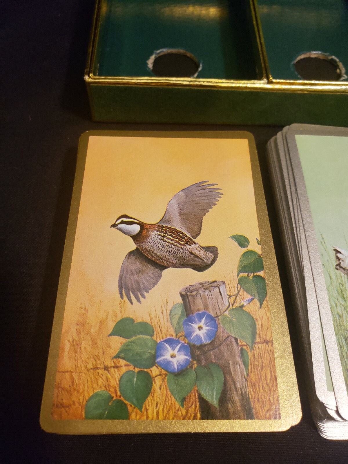 Vintage Congress Gold Silver Edge 606 Playing Cards Commercial Steel ...