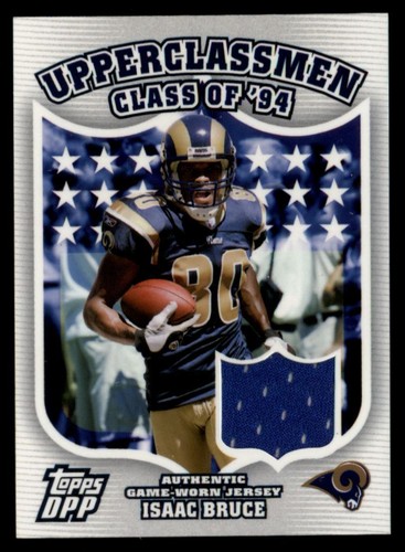 2006 Topps Draft Picks & Prospects Upperclassmen Jersey Isaac Bruce St ...