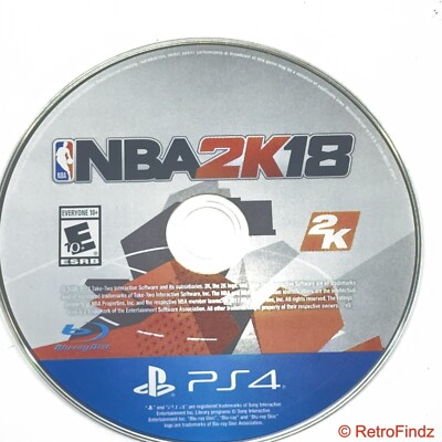 NBA 2K18 - Sony PlayStation 4 - Game Disc Only 710425479076| eBay