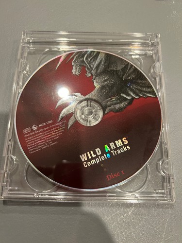 Wild Arms Complete Tracks Japan PS1 Game Music Soundtrack CD 2-cd set ...