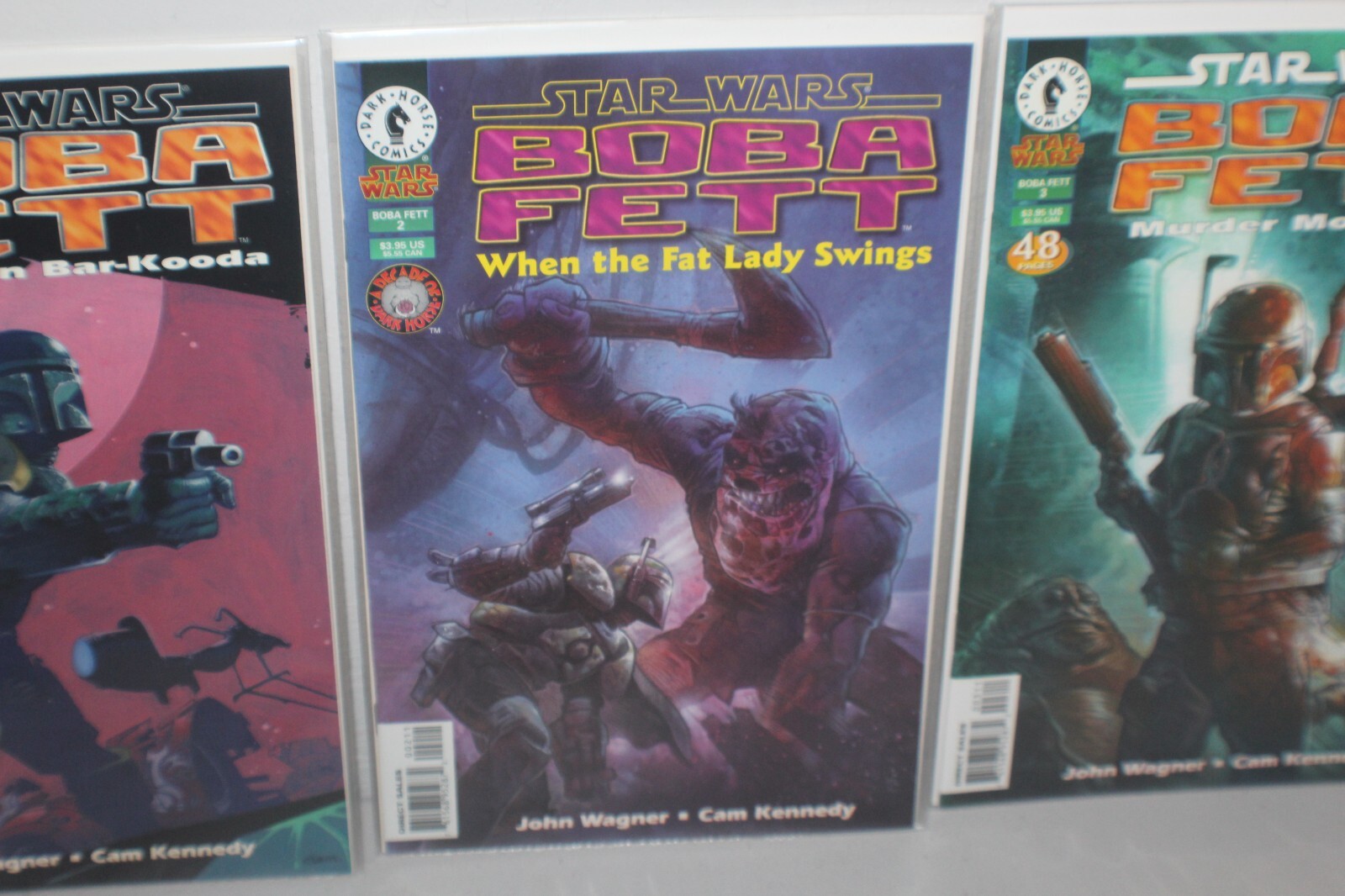 BOBA FETT Bounty on Bar-Kooda Enemy of the Empire 1-3 NM Lady Swings ...